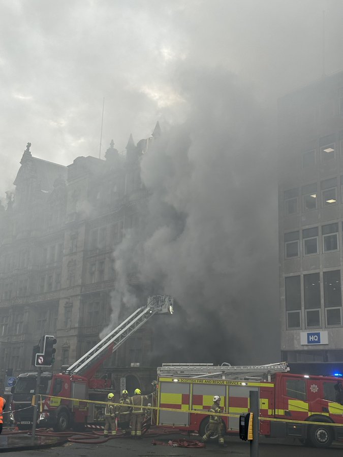 Fire breaks out at Edinburgh’s former Jenners building | Scottish ... Fire breaks out at Edinburgh’s former Jenners building | Scottish ...